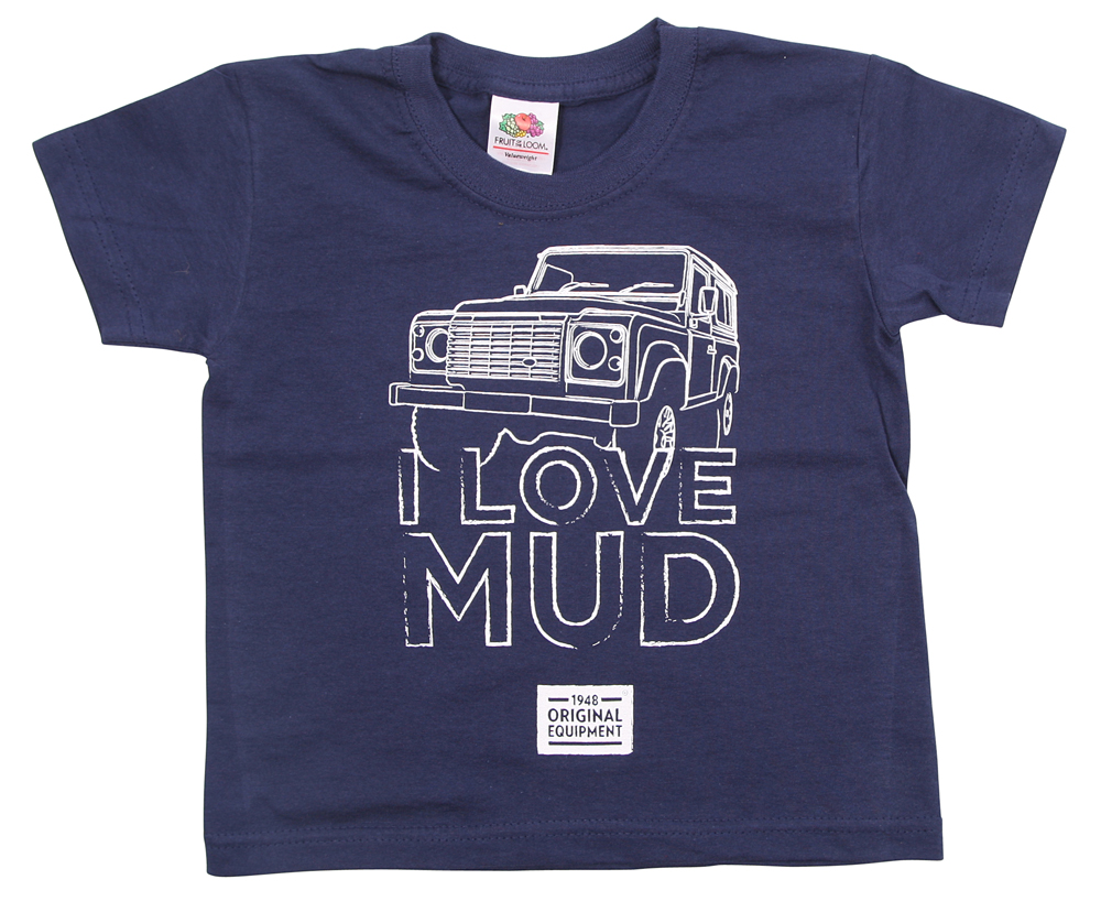 Love Mud Kids Tee Navy - Kids